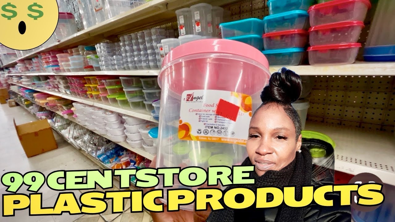 SHOP WITH ME🤑FOR ROUND PLASTIC FOOD CONTAINERS w/LIDS AT DOLLAR STORE🛒🛍 ...