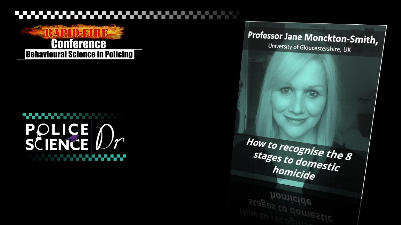 The 8 Stages to Domestic Homicide - Prof Jane Monckton-Smith - YouTube