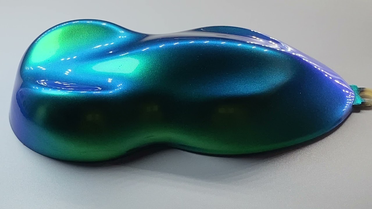 Chameleon paint Code:TMS-5 WhiteParticles - YouTube