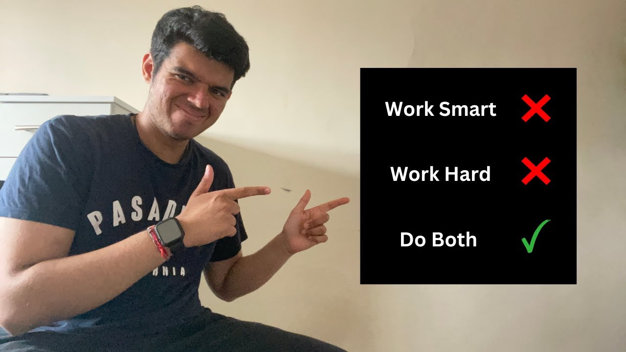 Why You Need To Work Hard & Smart As A Student | Advice From An A* ...