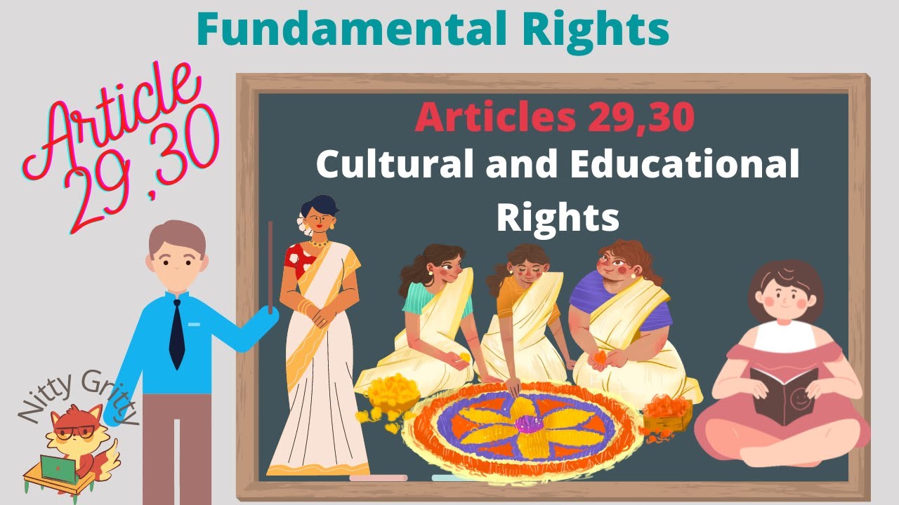 Articles 29,30 : Cultural and Educational Rights | UPSC Polity ...