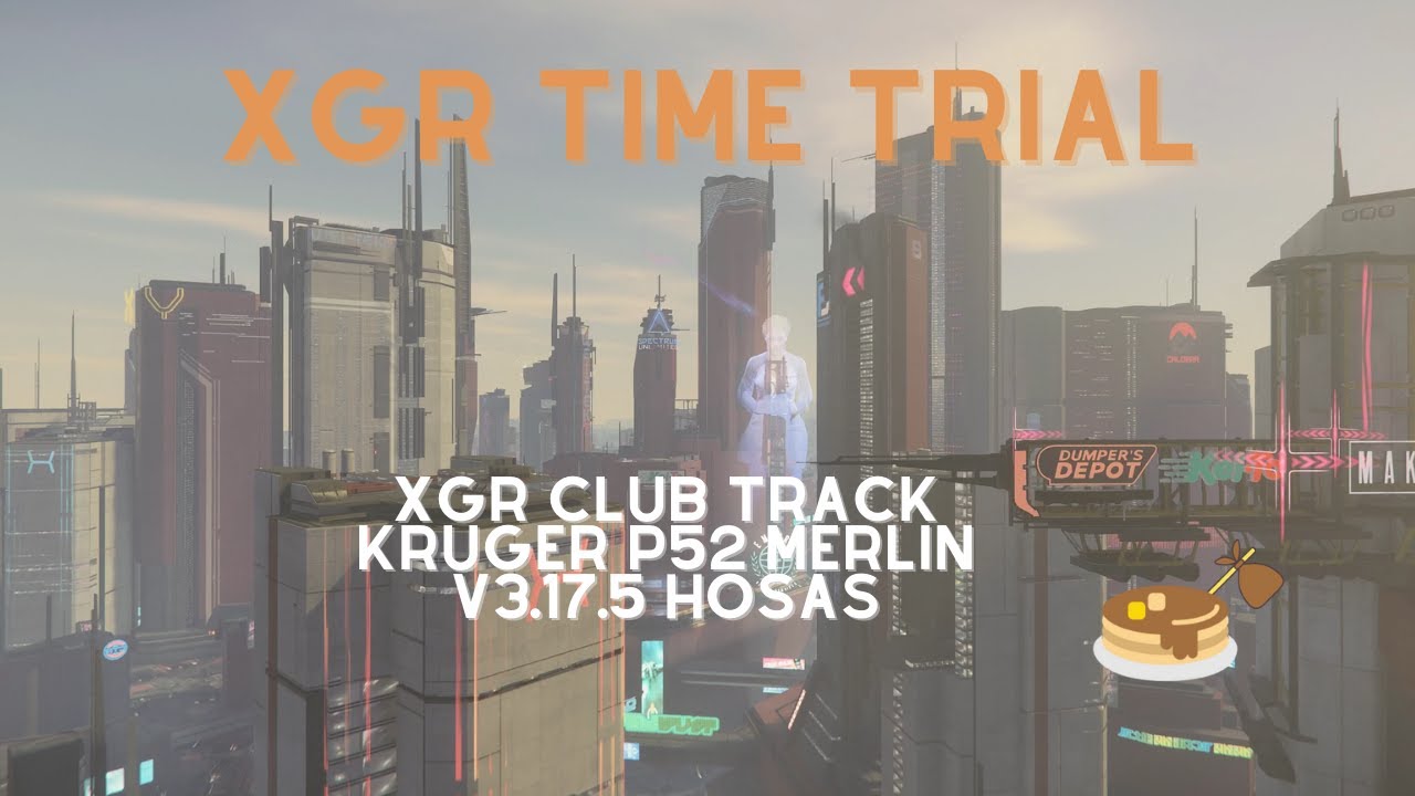 XGR Club Track - 1:57.698 Time Trial - Kruger P52 Merlin - v3.17.5 ...