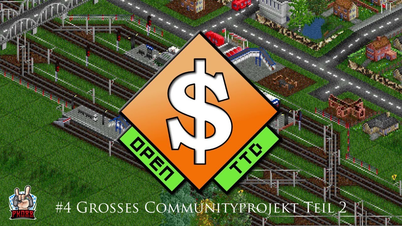 OpenTTD #4 Großes Communityprojekt Teil 2 - YouTube