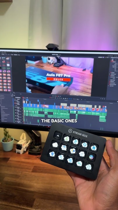 Basic Davinci Resolve Stream Deck Profile #davinciresolve #davinci #streamdeck #editing # ...