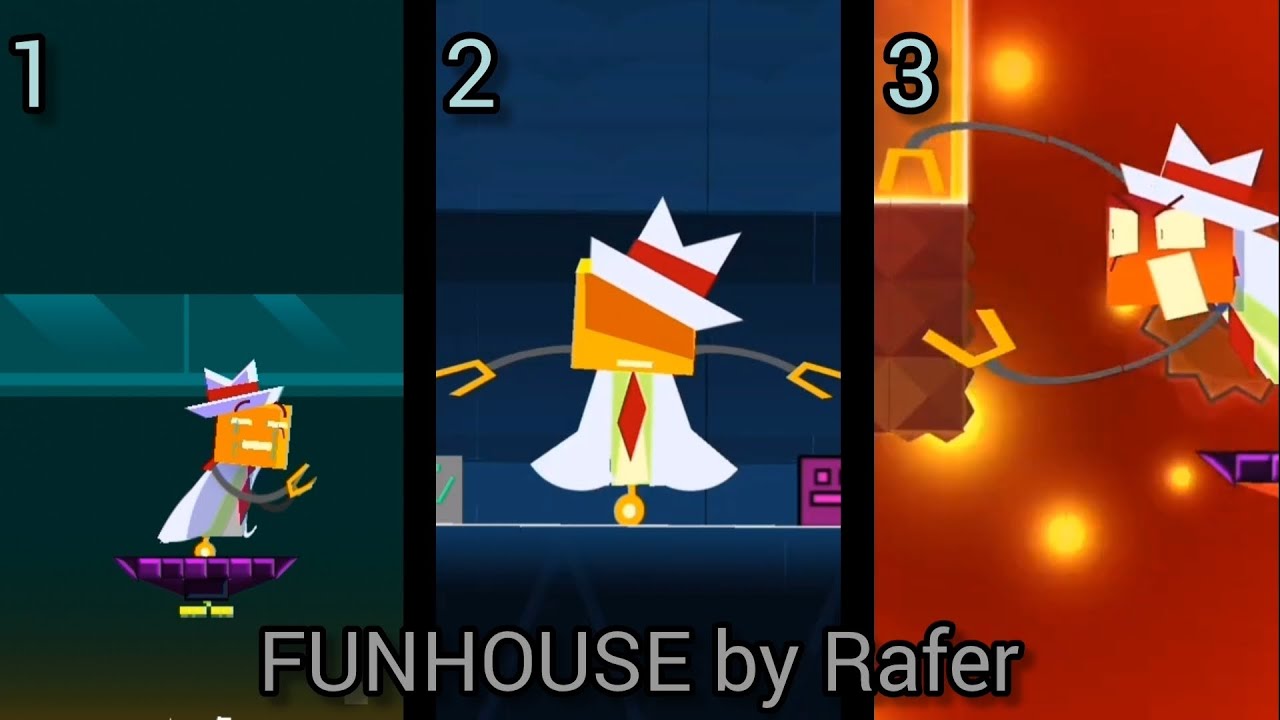 Geometry Dash 2.2 | FUNHOUSE 3 Ending - YouTube