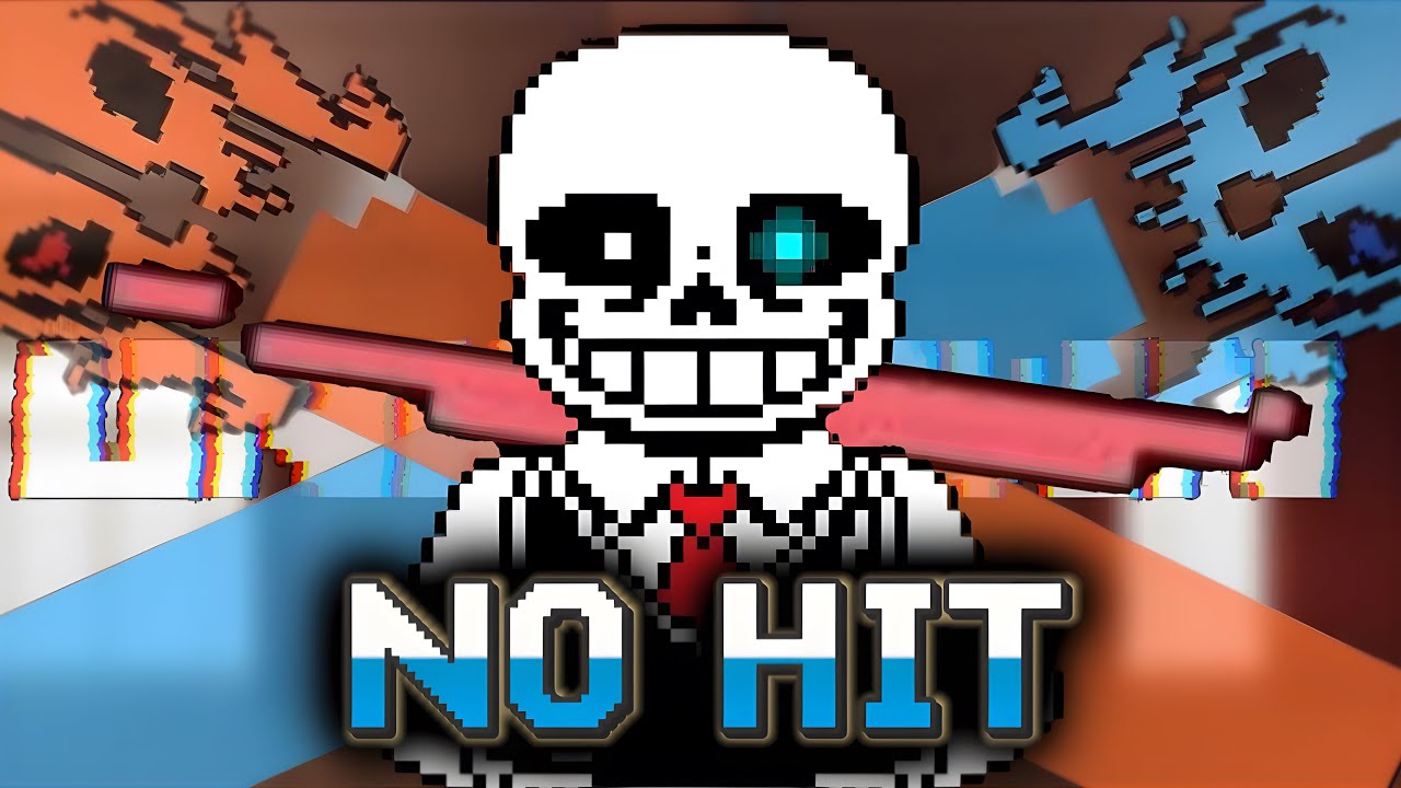 【UNDERTALE AU】UNKNOWN DDLC!Sans Phase1 NO HIT!!!!! - YouTube
