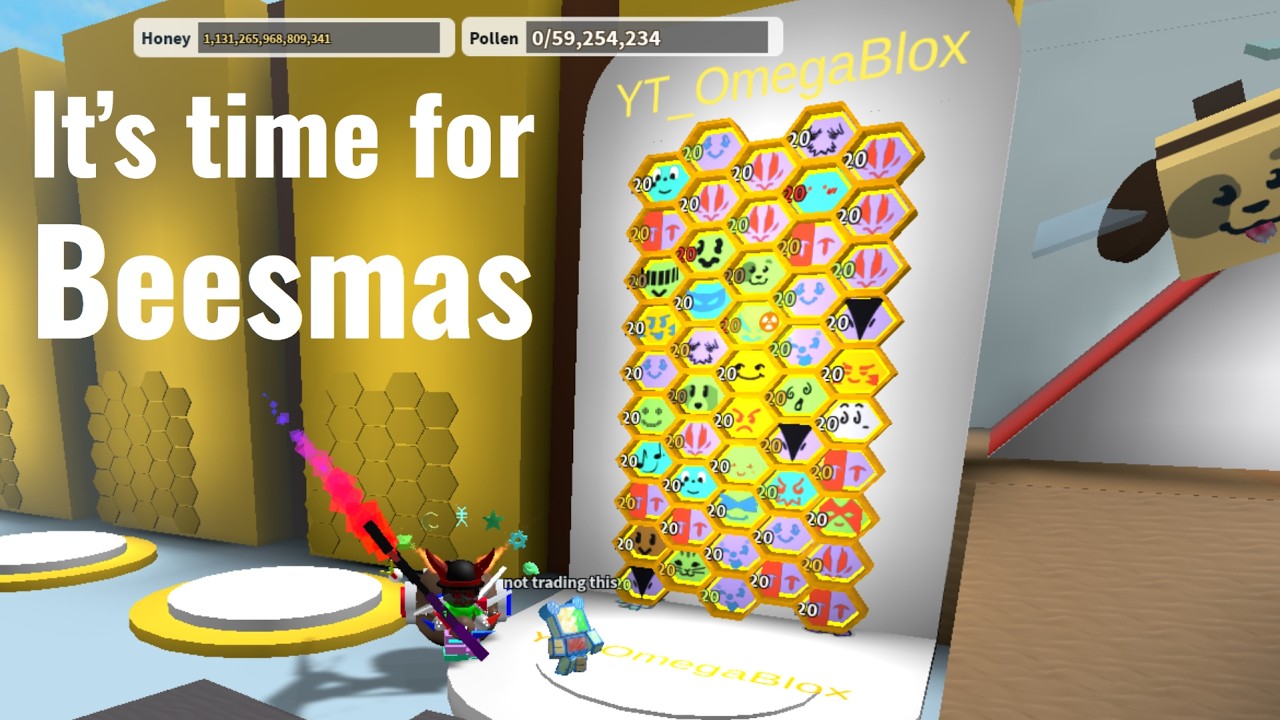 [Roblox Livestream] Bee Swarm Simulator: Random Beesmas Stuff - YouTube