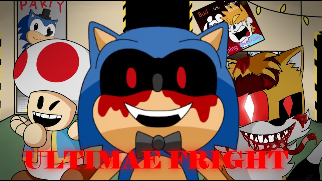 five nights at sonic's maniac mania mv - the ultimate fright - YouTube ...
