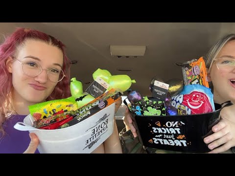 Boo baskets for cheap (Walmart-dollar store) - YouTube