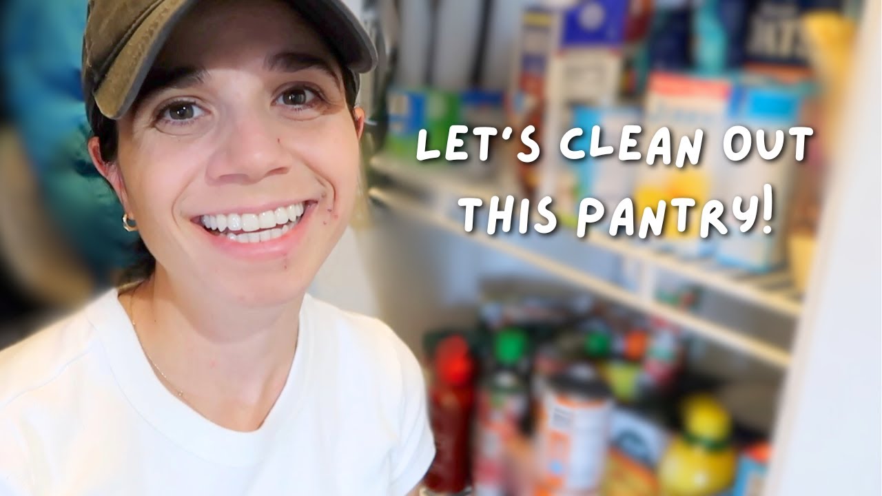 Tiny pantry clean-out and reorganization! - YouTube