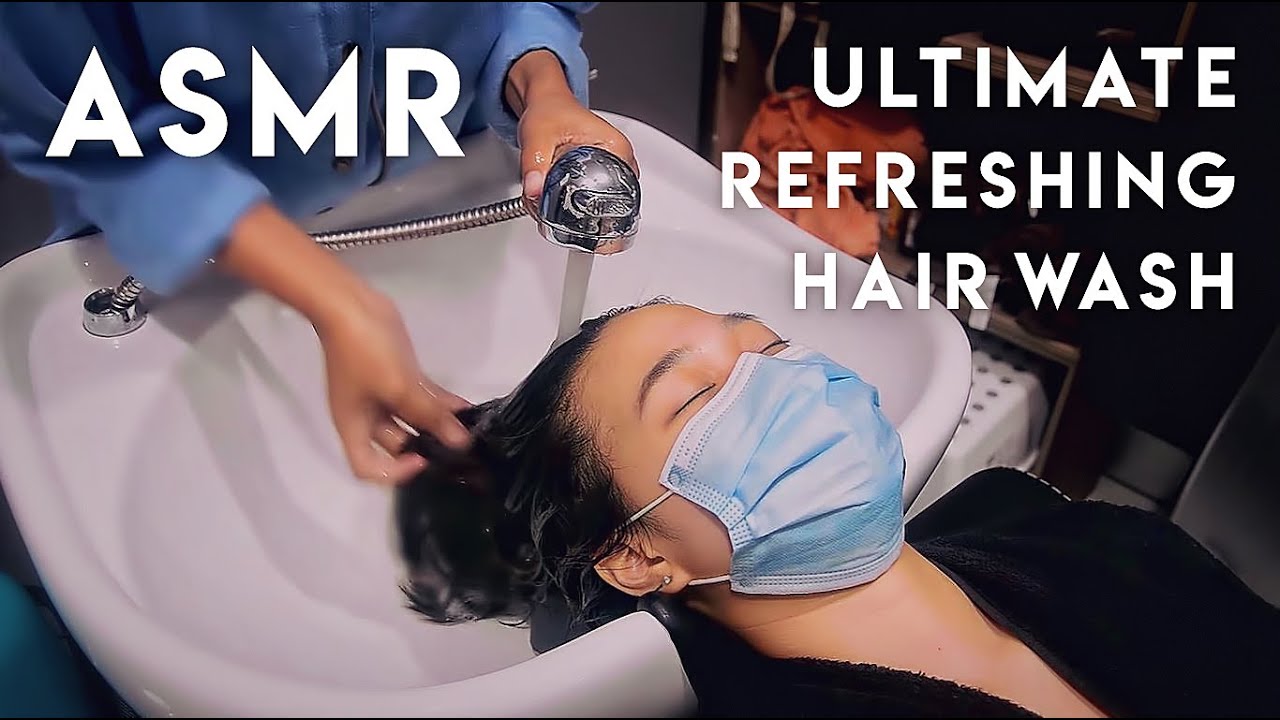 ASMR | Ultimate Refreshing Hair Wash「part 4」 - YouTube