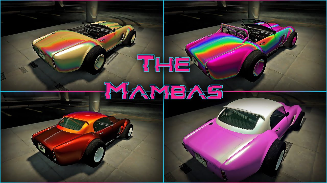 GTA5 Online - Mamba - How To Make Variants Using Car to Car Merge ...