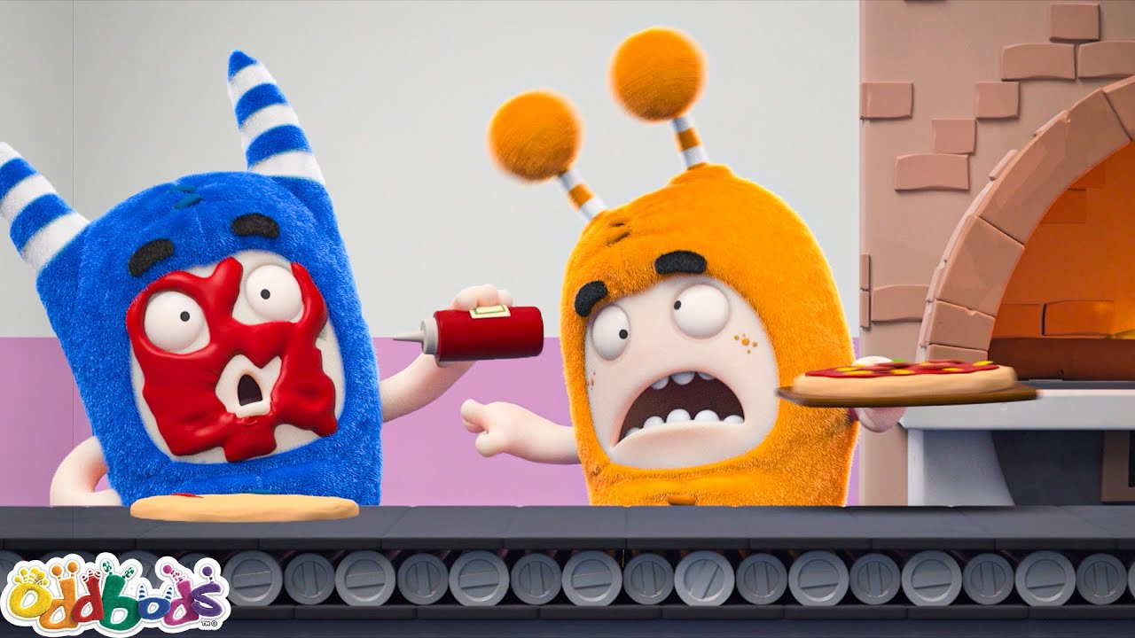 Pizza Delivery | Oddbods - Food Adventures | Cartoons for Kids - YouTube