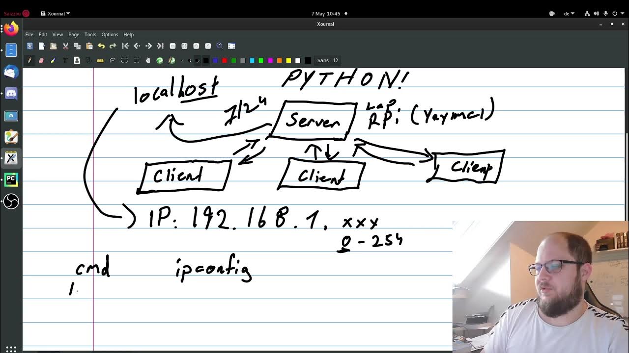 Python Gelişim Dersleri (Socket Programlama) Görsel Chat Uygulaması -Part 1 - YouTube