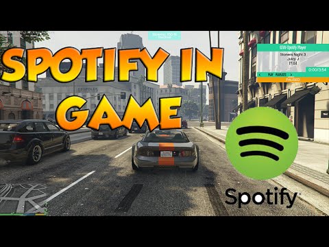 GTA 5 PC MODS - SPOTIFY IN-GAME - YouTube