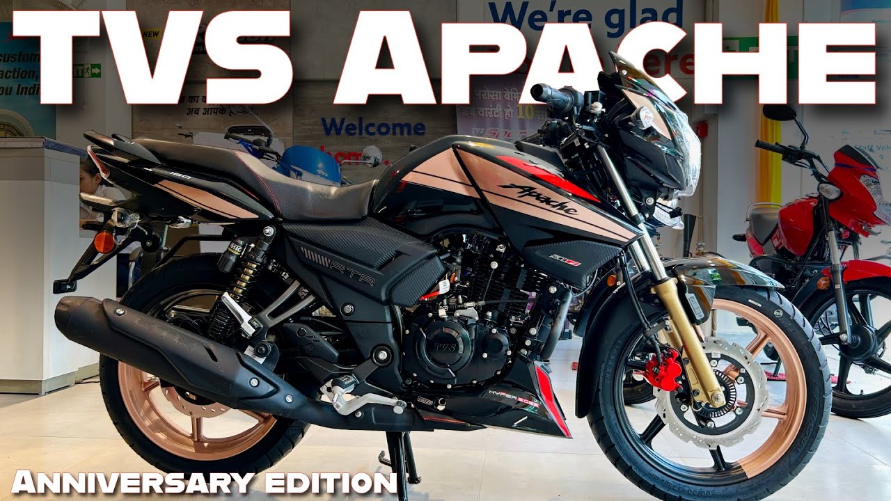 2025 TVS Apache RTR 160 2V 20th Edition || Apache RTR 160 2V ...