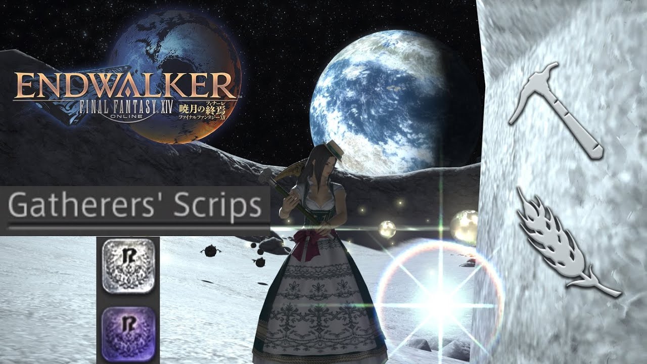 Final Fantasy XIV - Best way to farm both Gatherer Scrips (Miner ...