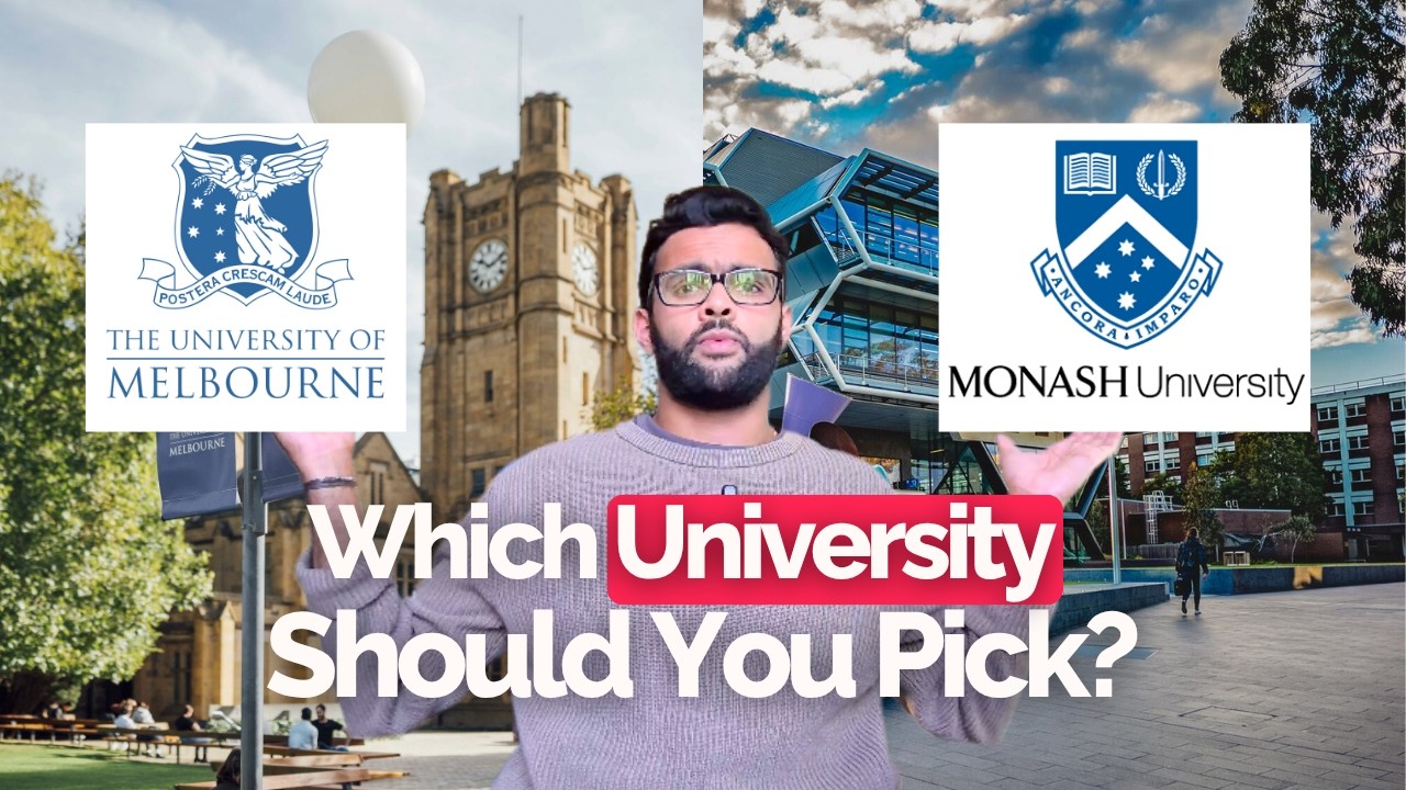MONASH vs MELBOURNE - The BEST MELBOURNE UNI In 2025/2026 - YouTube
