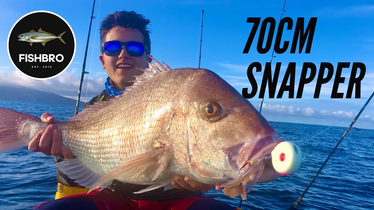 70CM SNAPPER FISHING OFF A JETSKI - YouTube