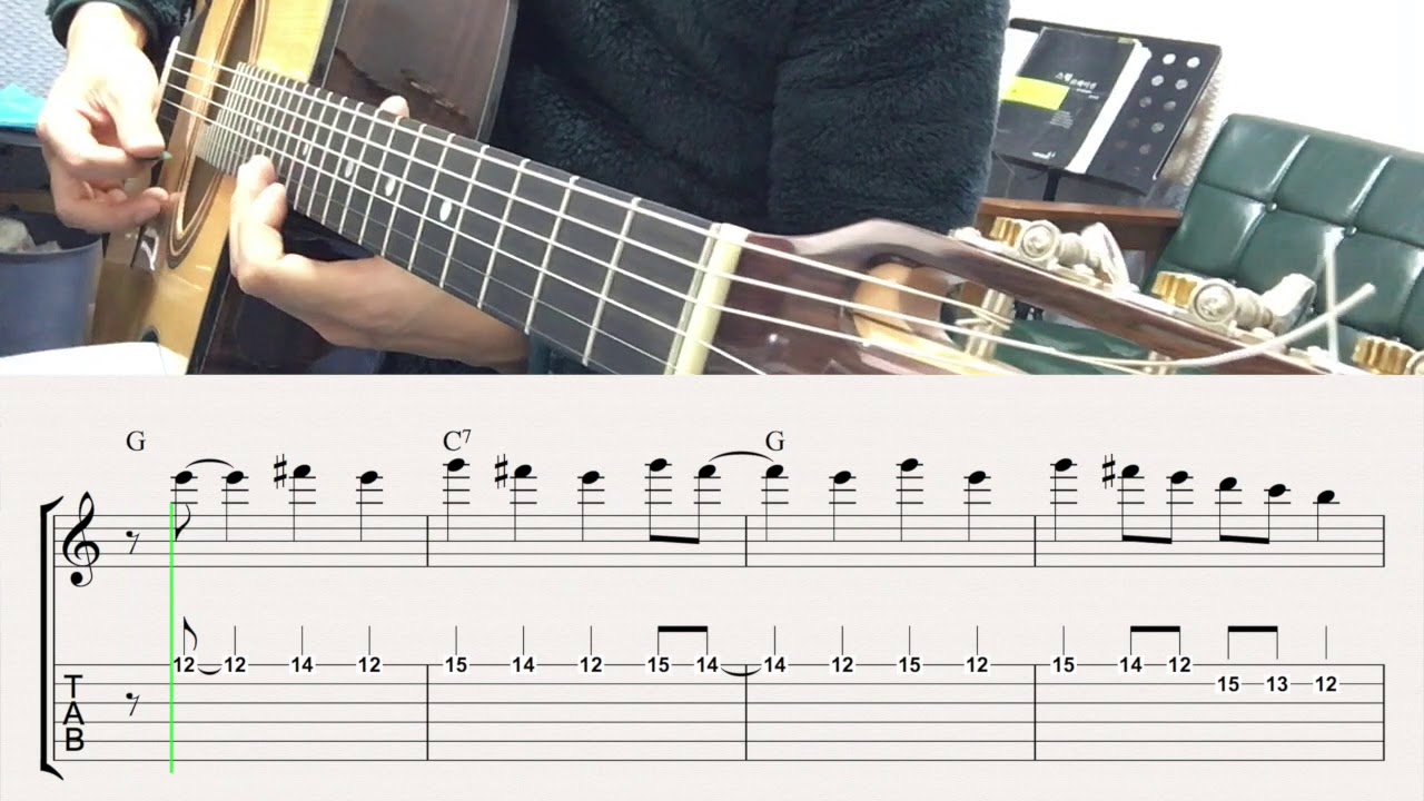 Lady Be Good Solo | Gypsy Jazz ギター Tabs - YouTube