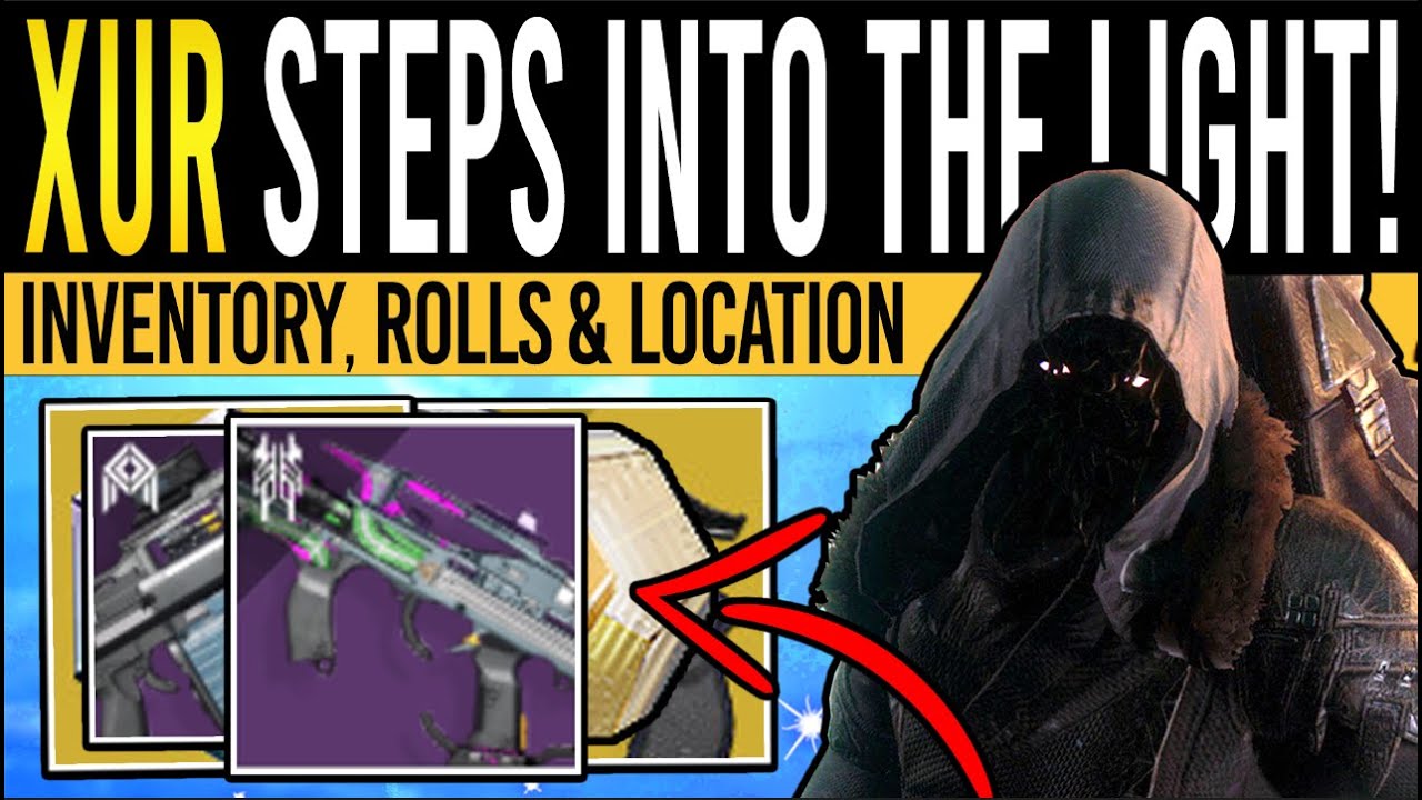 Destiny 2: XUR'S NEW LOOT & TASTY WEAPON! 26th April Xur Inventory ...
