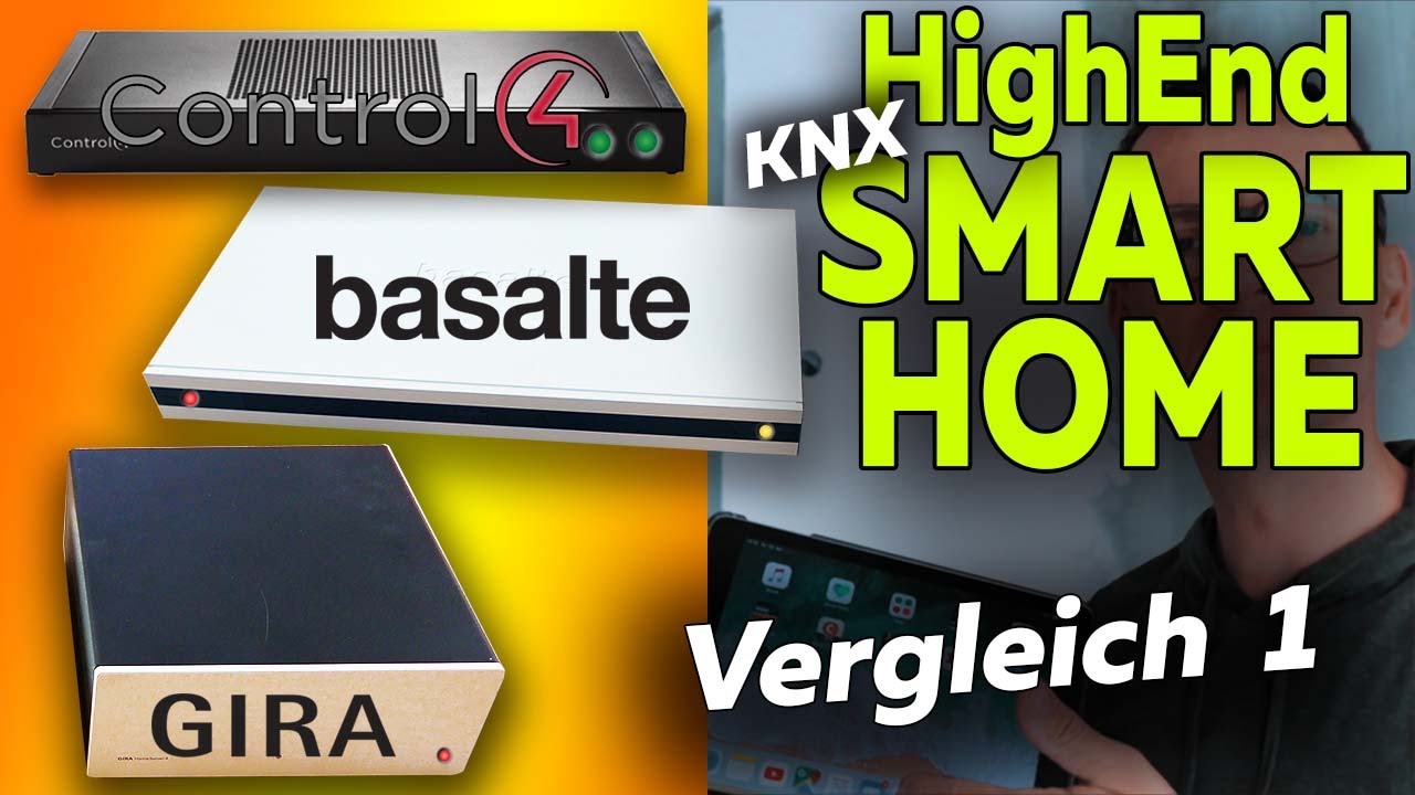 Gira Homeserver 4 vs. Basalte Core S4 vs. Control4: Vergleich KNX ...