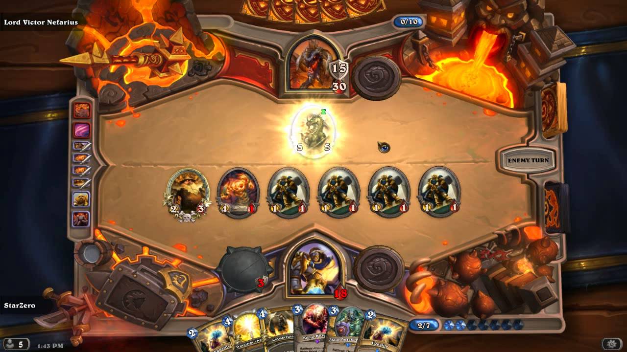 StarZero vs Blackrock Mountain Lord Victor Nefarius Normal - YouTube