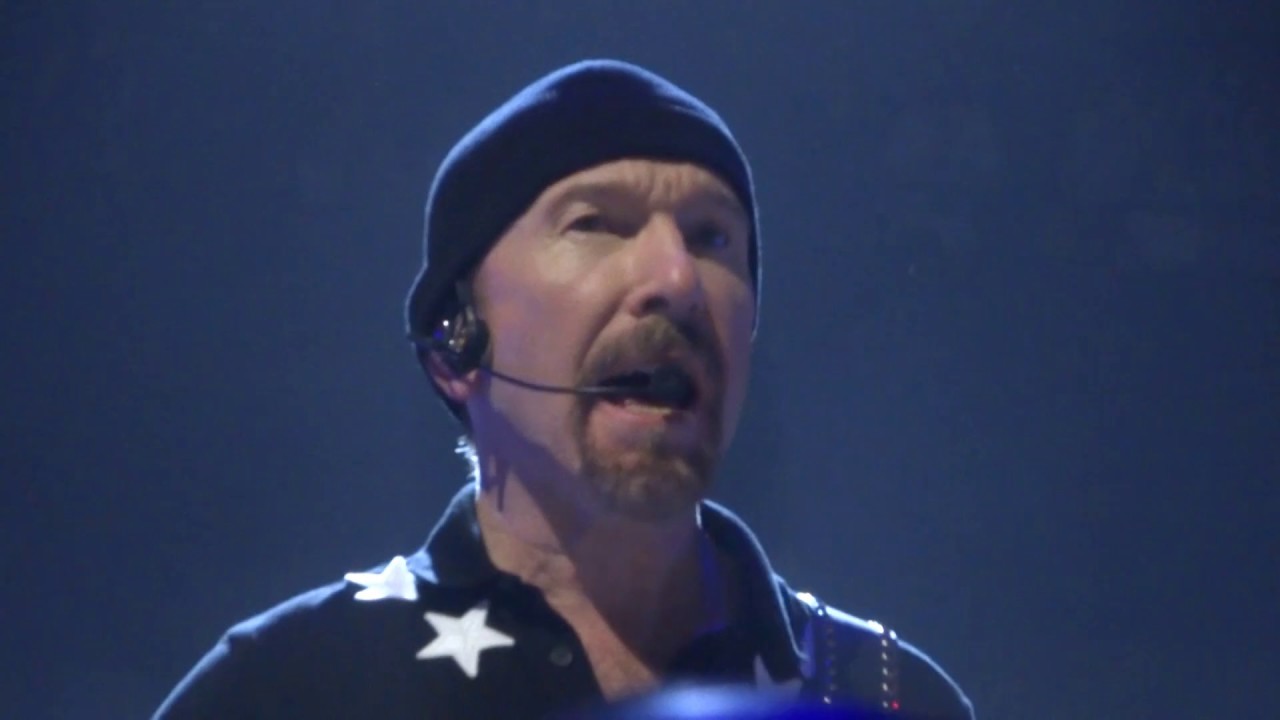 U2 The edge - With or Without You (Paris Accord Hotel Arena - 7 ...
