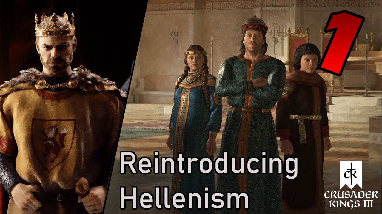 Roman Hellenism back in Italy - Crusader kings III gameplay part 1 ...