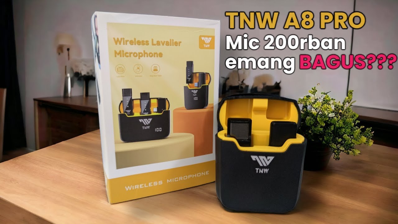 Review A8 Pro, Mic Wireless 200rban TERBAIK 2023 dari TNW!! - YouTube