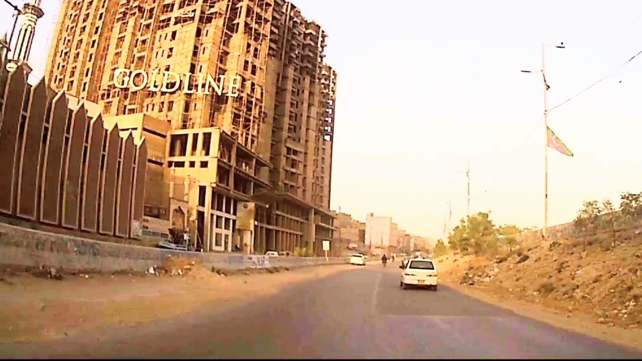 Karachi Road Street View Qayyumabad Bridge To Manzoor Colony Area ...