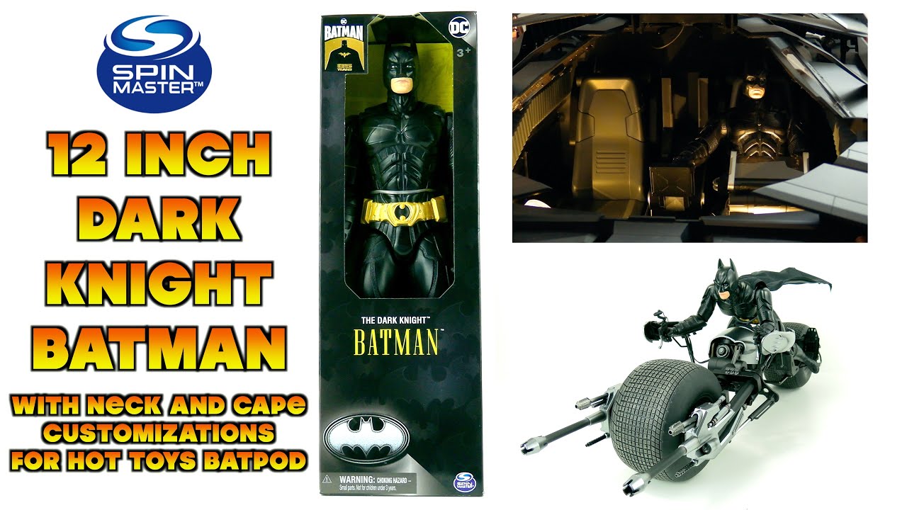 Spin Master 12 Inch Dark Knight Batman Figure is Perfect for 1/6 Hot ...