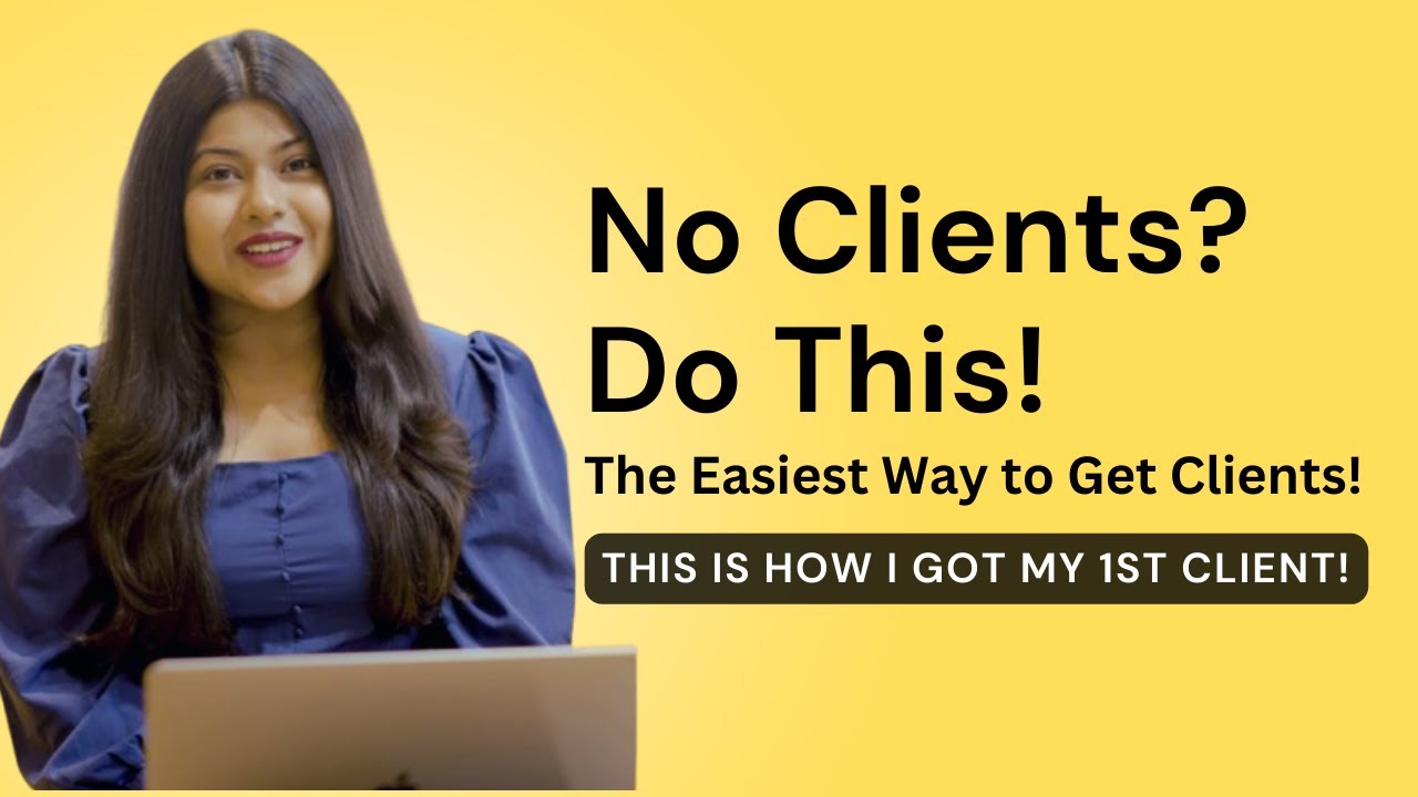 Get Your FIRST Freelancing Client FAST | Freelancing 101 - YouTube