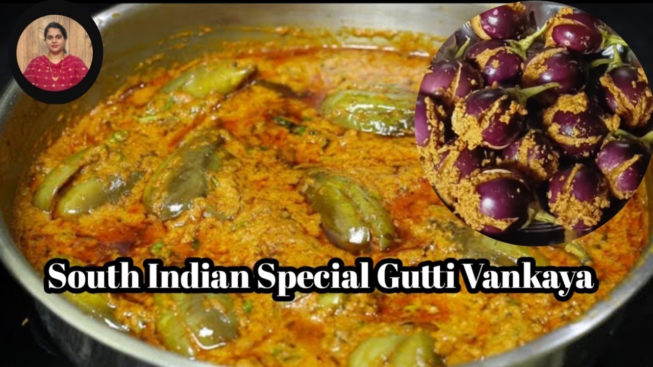 South Indian's Special Gutti Vankaya || Bagara Baigan || Masala Baigan ...