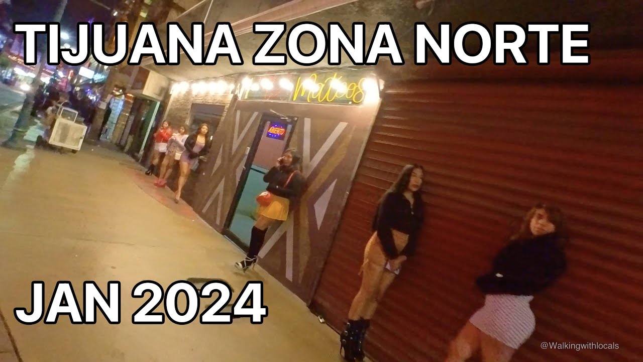 Walking Tour 1st Weekend of 2024 Tijuana Zona - YouTube