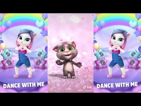 Cute Talking Tom - Rindu Semalam Song (talking tom Dancing Tiktok) # Tik tok Trending EP.1
