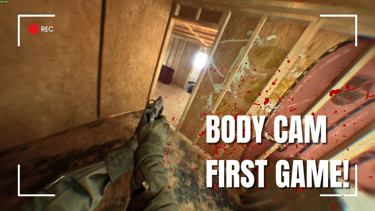 This game is super realistic - First time playing Bodycam! - YouTube