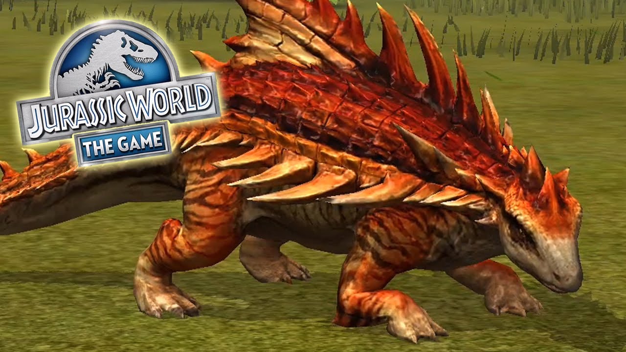 Jurassic World The Game - ¡Armormata Dinosaurio Super Acorazado! - YouTube