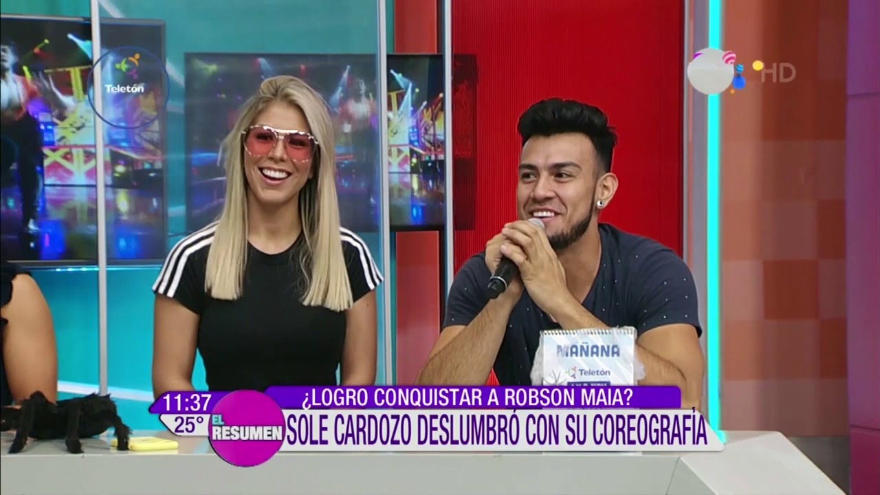 Sole Cardozo nos visita luego de su presentación en el Baila 2019 - YouTube