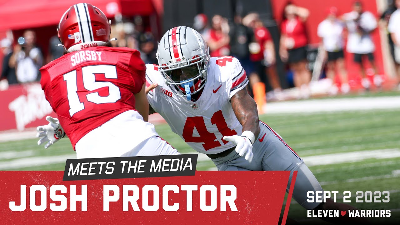 Josh Proctor talks about starting at free safety, OSU's defensive ...
