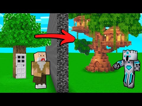 Aku Curang llCHEAT dengan PRO BUILDER dalam Build Battle Rumah Pohon, COPY PASTE Langsung Jadi!!!