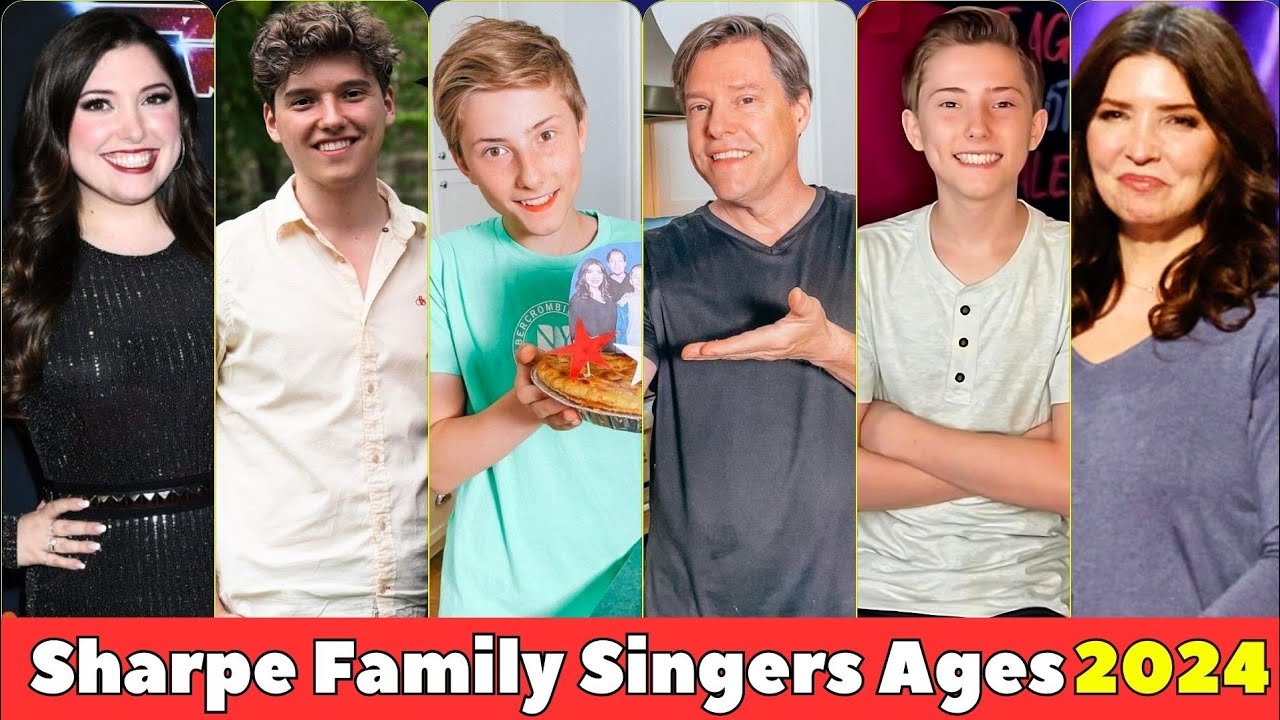 Sharpe Family Singers Members Real Name And Ages 2024 - YouTube