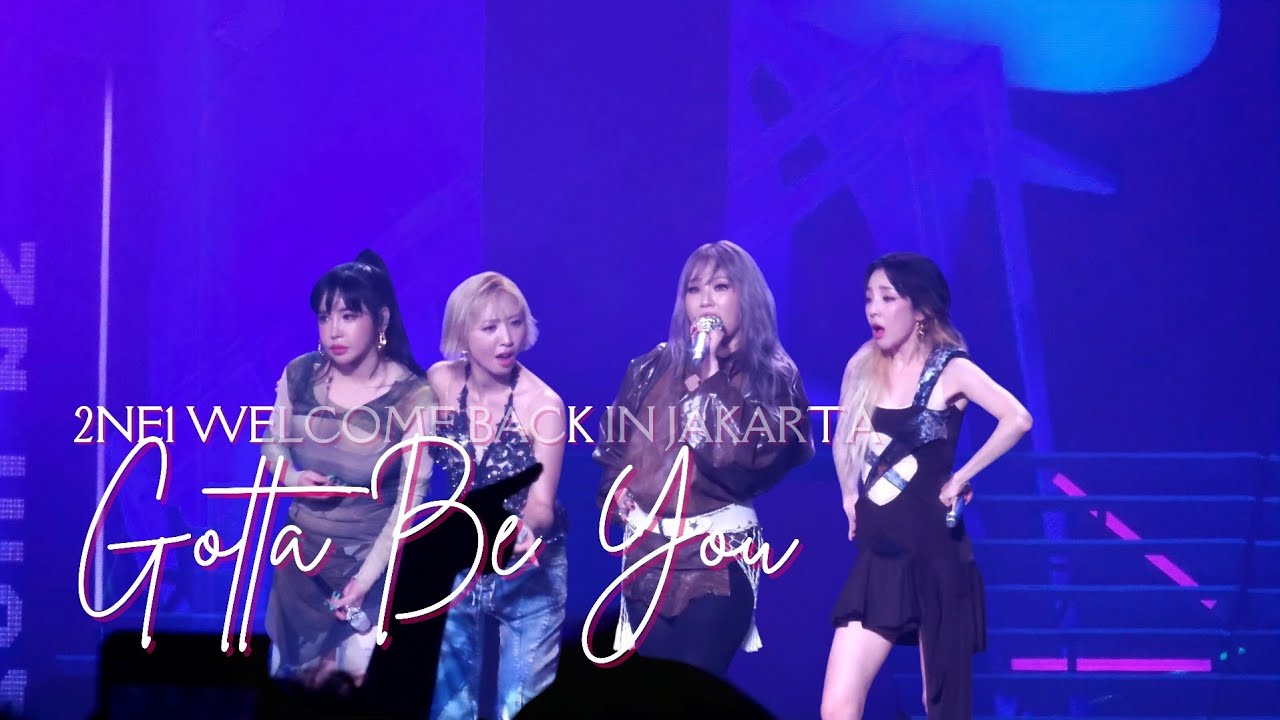 [4K] 2NE1 - GOTTA BE YOU (너 아님 안돼) @ WELCOME BACK TOUR LIVE CONCERT IN ...