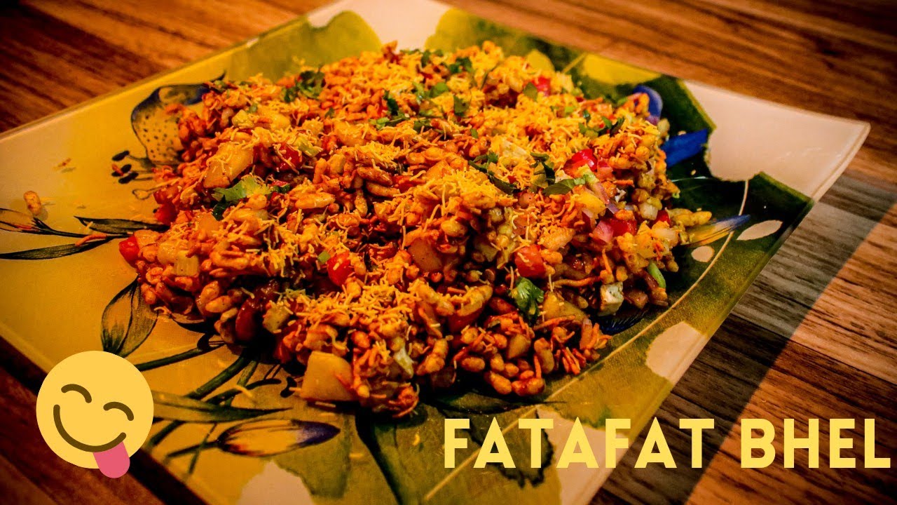 Fatafat Bhel | Easy Home Recipe | Tasteful Tadka - YouTube