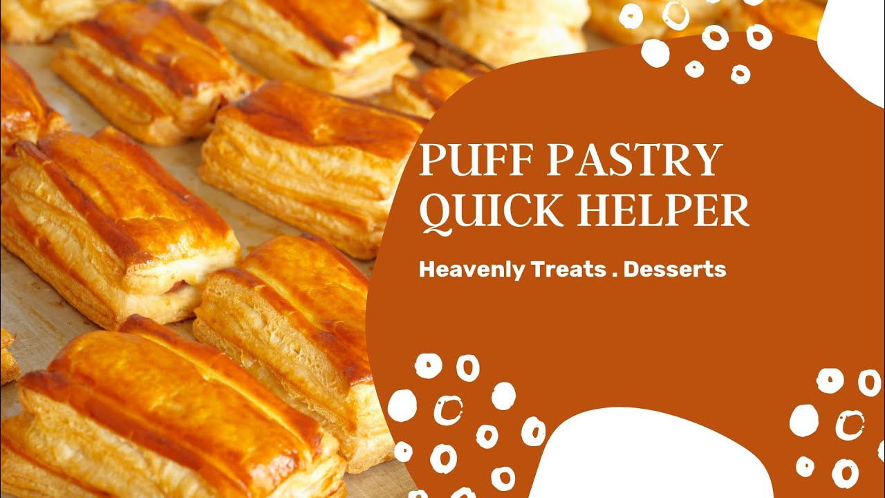 It's great to have puff pastry in the freezer. In twenty to thirty ...