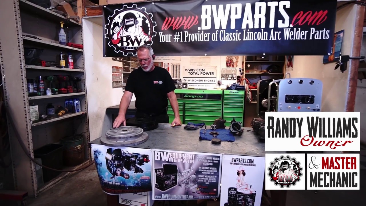 Locating Timing Marks on the Fly Wheel on Lincoln Arc Welder - YouTube