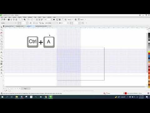 Corel Draw Tips & Tricks Remove Indexing or Guide Lines - YouTube
