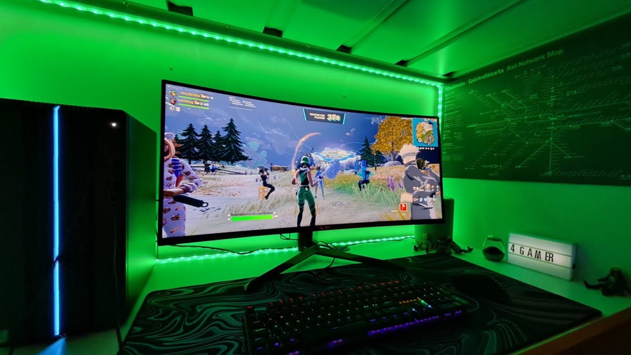 Min gaming Setup - YouTube