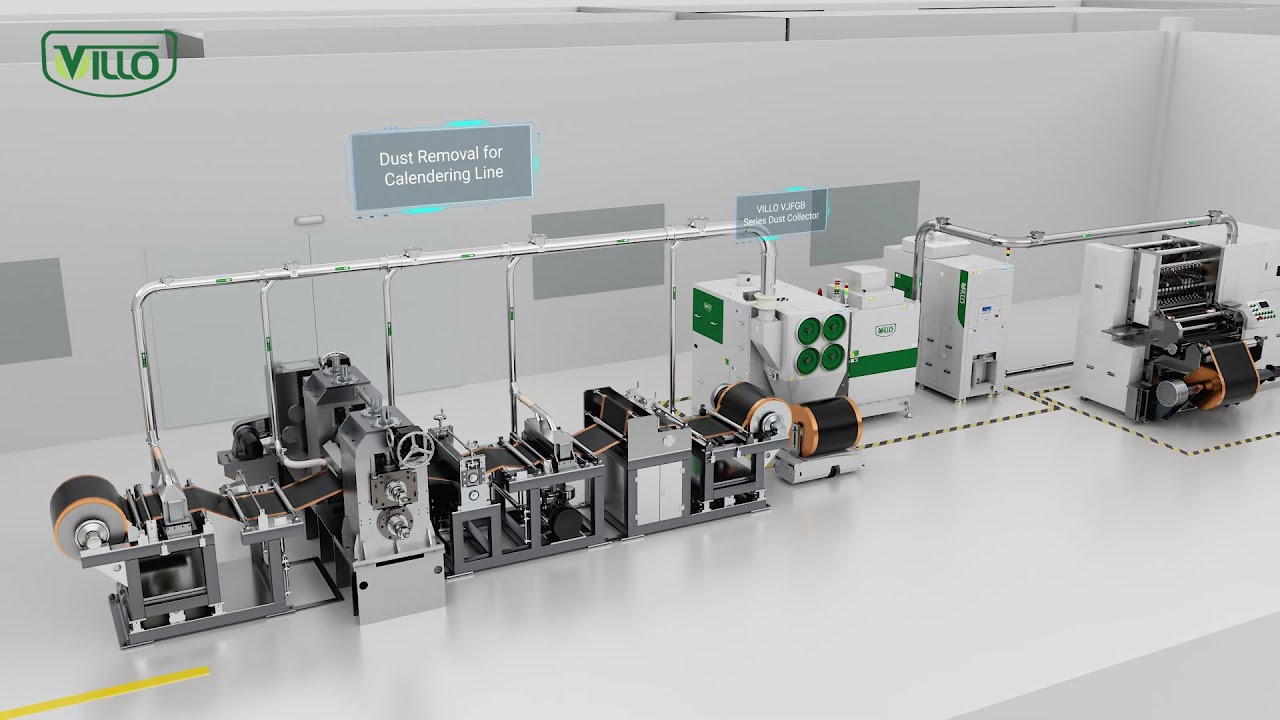 Complete Dust Collection Solution for Lithium Battery Manufacturing ...