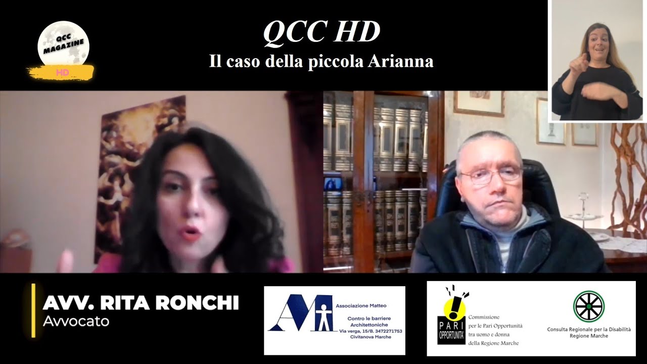QCC HD – Oggi parliamo con l’avvocato Rita Ronchi 21 05 2022 - YouTube